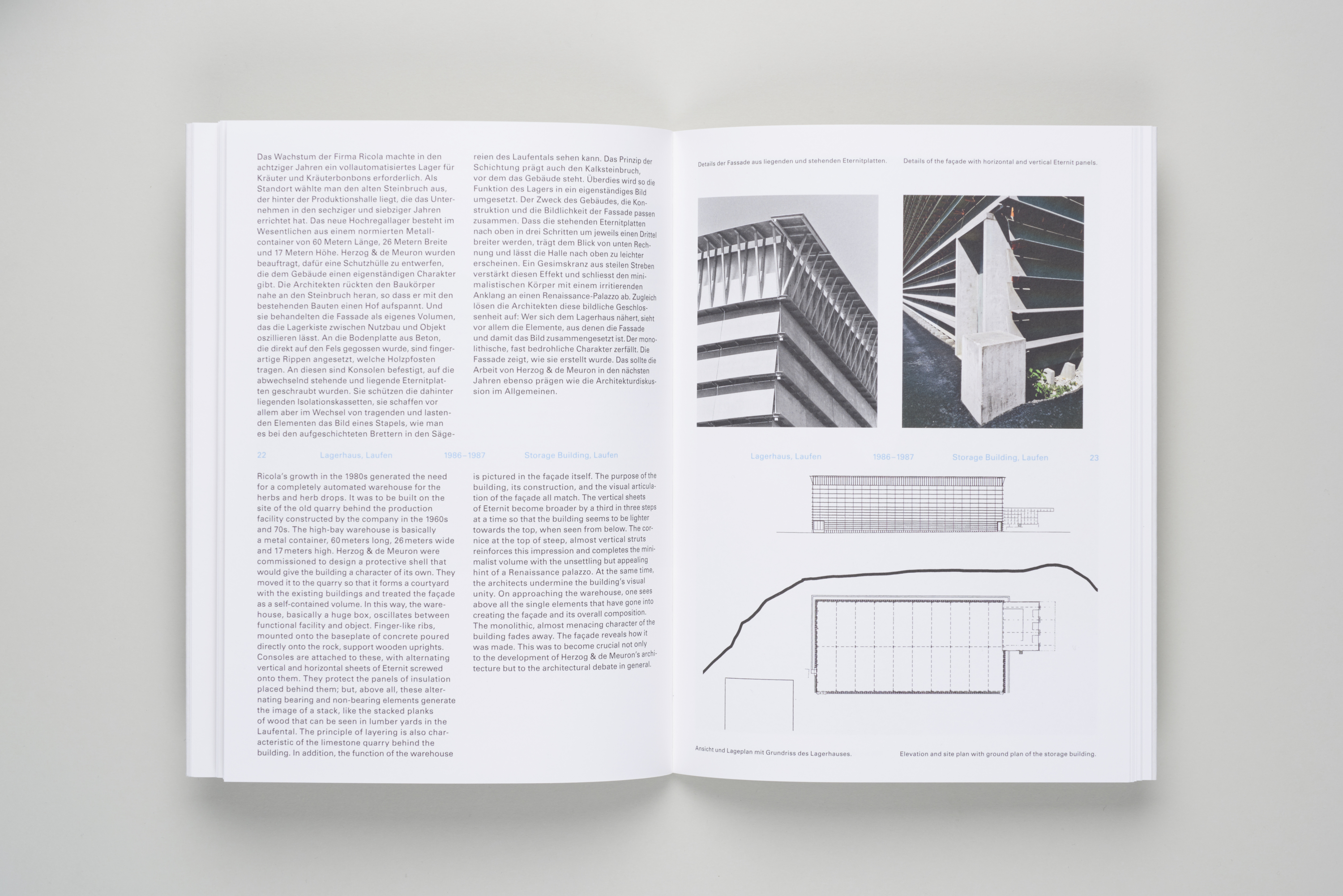 Sieben Bauten Seven Buildings 1983-2014. Ricola – Herzog & de Meuron ...