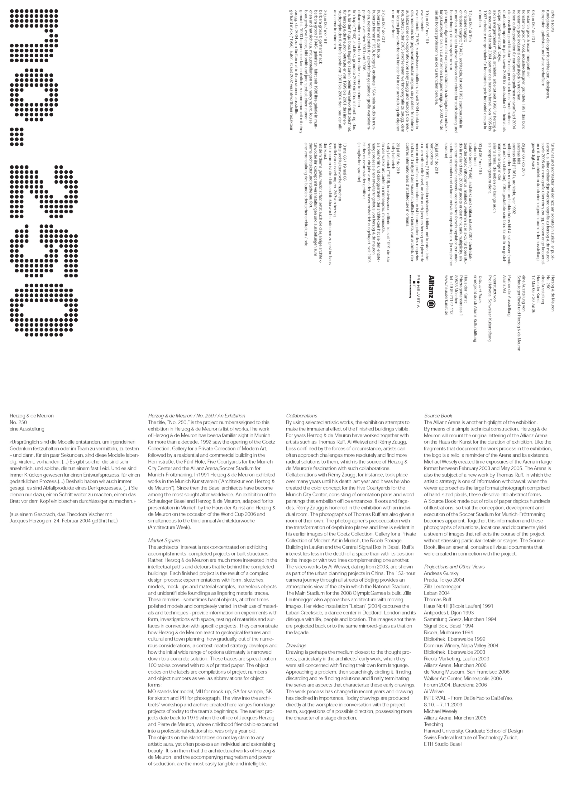 250.3 Herzog & de Meuron, An Exhibition – Herzog & de Meuron