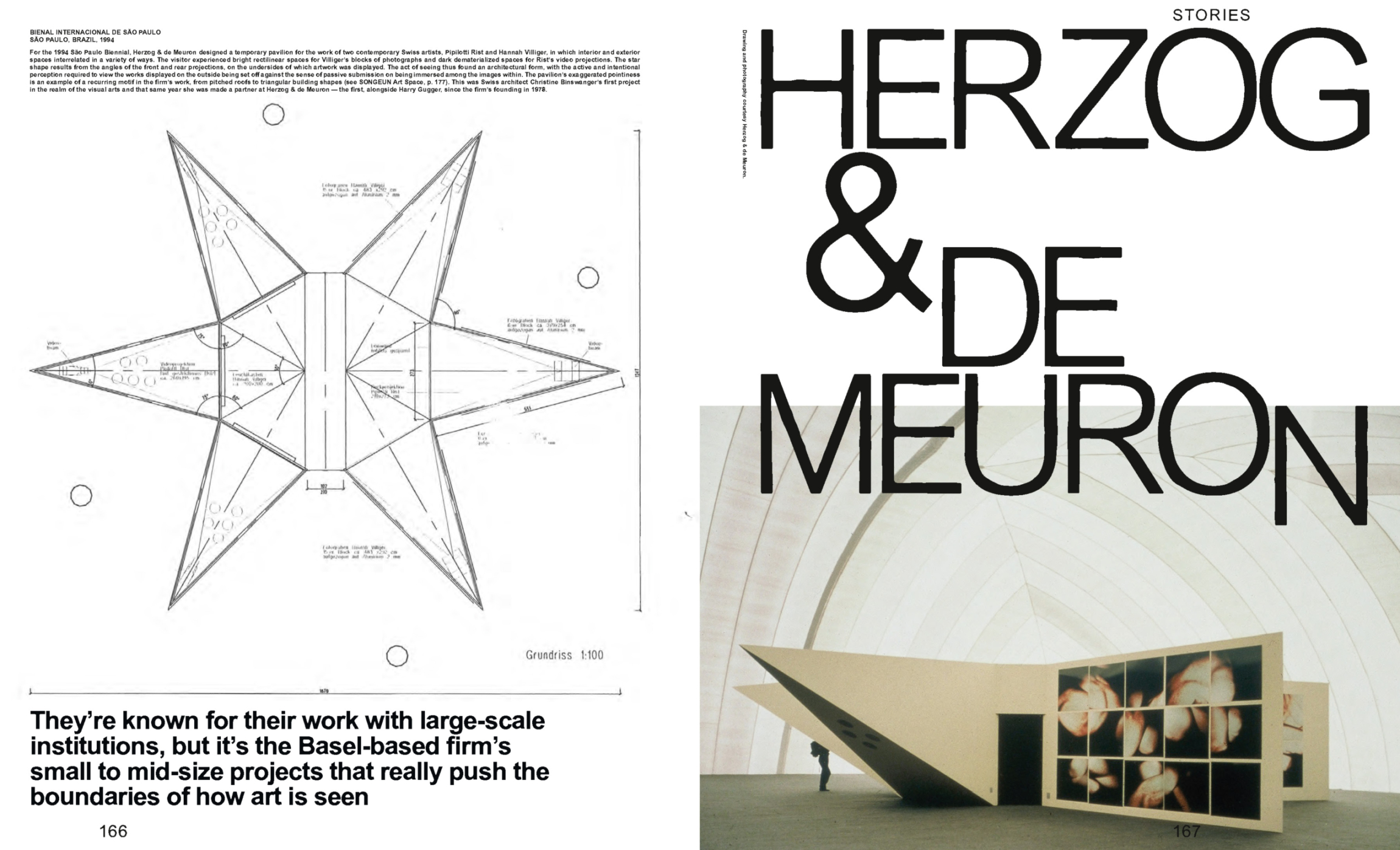 Christine Binswanger and Kathy Halbreich in PIN-UP – Herzog & de Meuron
